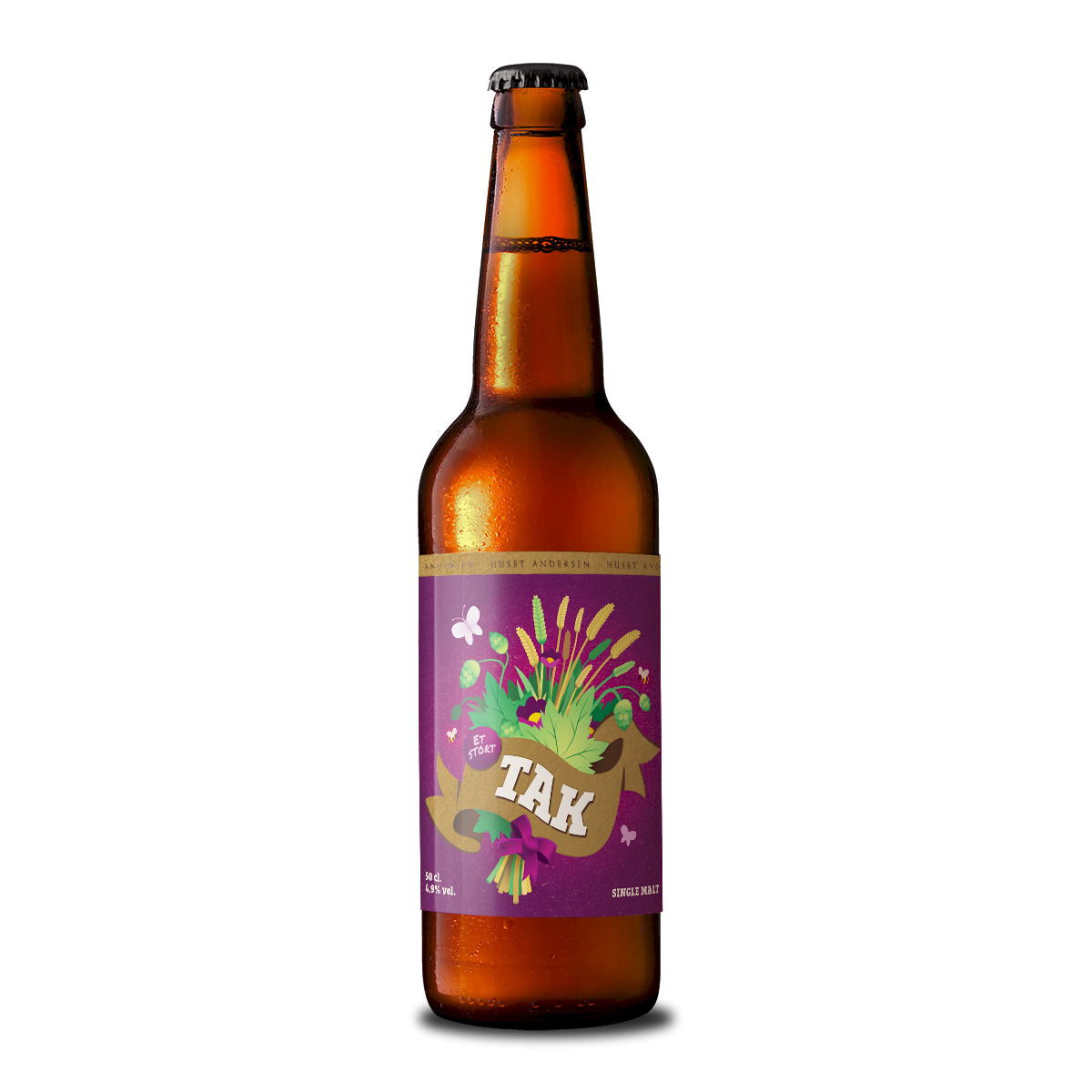 Tak Øl 500ml.